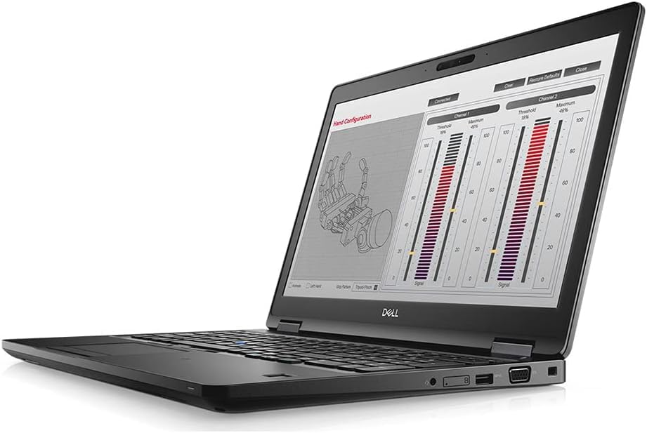 Dell Precision 3530 Workstation FHD Laptop, NVIDIA Quadro P600 2GB, Intel i7-8850H, 32 GB RAM, 512GB SSD, Backlit Keyboard,Windows 10 Pro (Renewed)