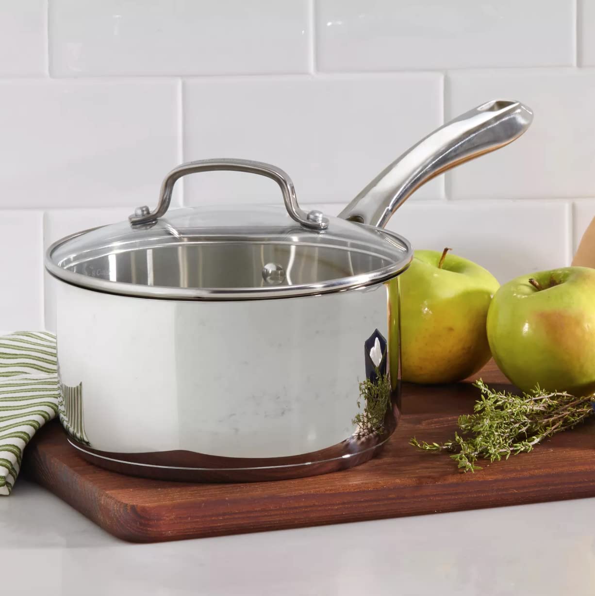 Cuisinart Stainless Steel Saucepan with Cover 2.5qt - 831925-18