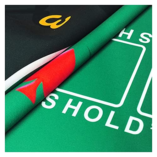 Felt Poker Tablecloth Texas Poker Tablecloth Casino Poker Set Board Game Mat Table Mat Home Gaming Desk Pad Poker Accessory