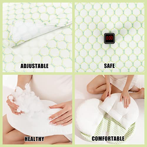 DOUBLE 2 C Pregnancy Pillows for Sleeping, Maternity Pillow for Pregnant Women Side Sleeper Soft Pregnancy Body Pillow for Back, HIPS, Legs with Detachable and Adjustable Pillow Cover