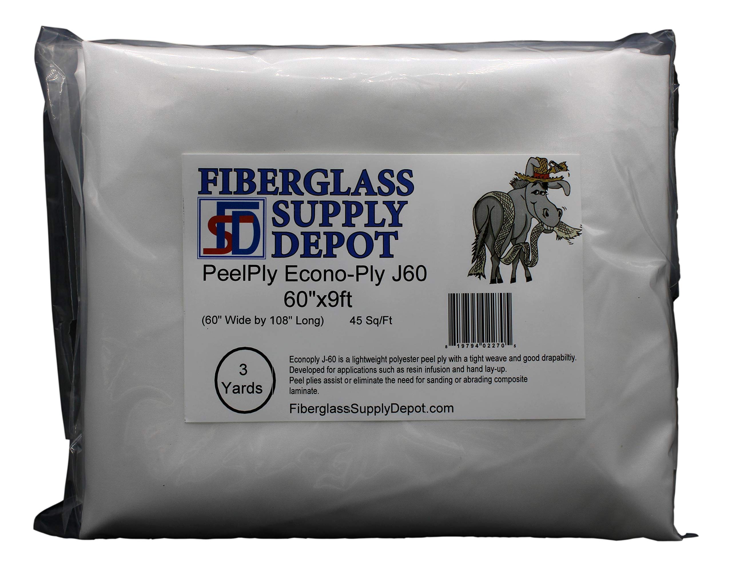 Peel-Ply Econoply J-60 Release Fabric 60" Wide x 9ft Long