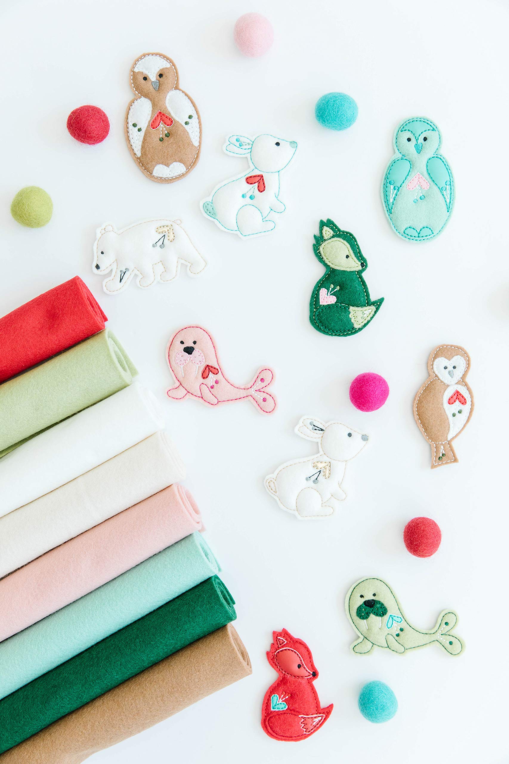 Kimberbell Felt Sheet, Color: Gingerbread, Size: 12 x18, Thickness: 1.4 mm, Iron-Friendly & Machine Washable, Machine Embroidery, Quilting & Sewing - KDKB1240