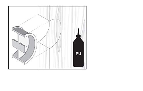 Sugatsune, Lamp DSI-3250-45 Door Hardware, 304 Stainless Steel, Satin