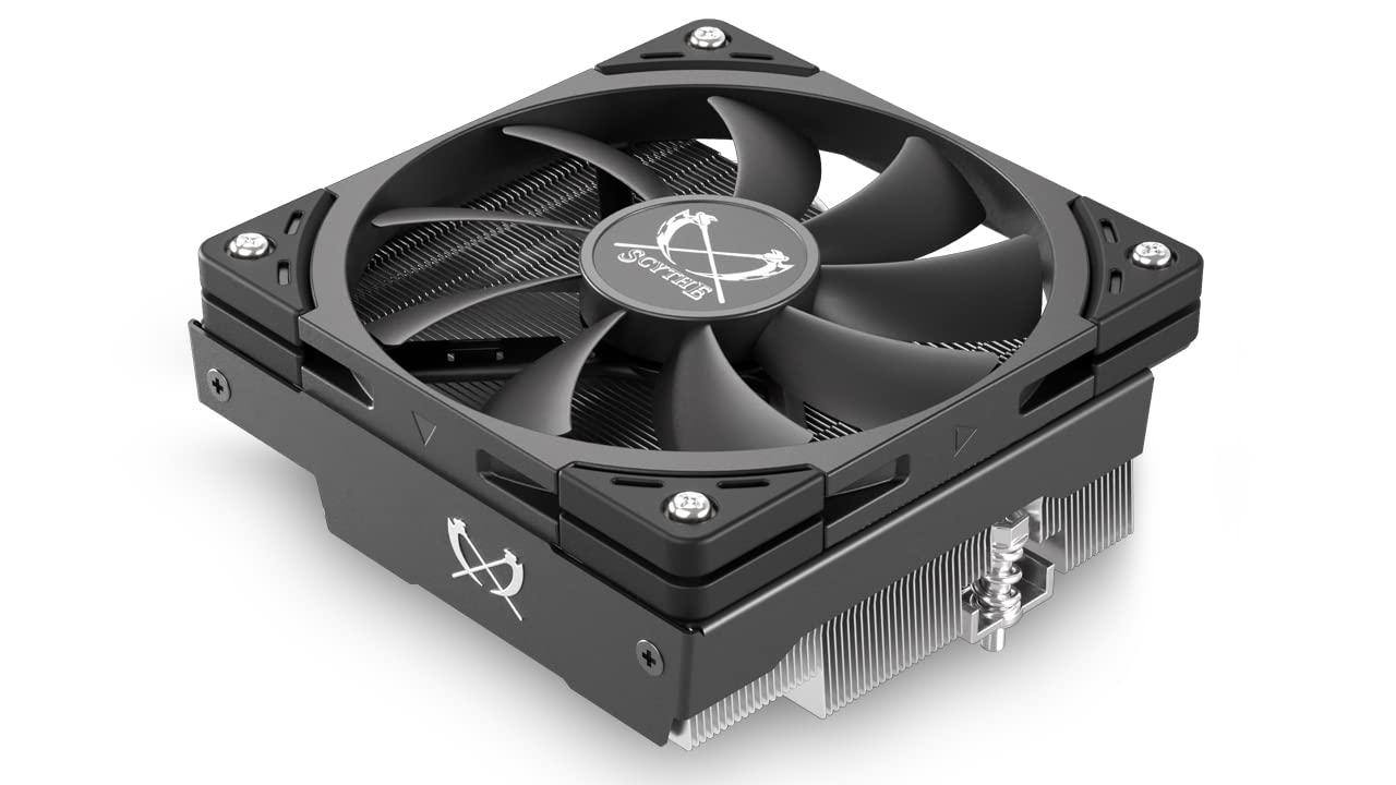 Scythe Big Shuriken 3 Rev.B CPU Air Cooler, 120mm Low Profile (67mm Tall), Intel LGA1700, LGA1151, AMD AM5/AM4/Ryzen
