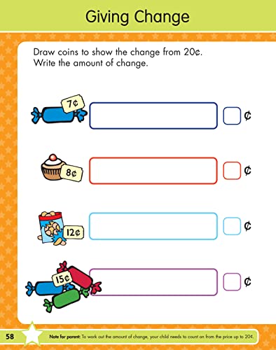 Second Grade Math Workbook Ages 7 to 8: 75+ Activities Addition & Subtraction, Math Facts, Word Problems, Comparing Numbers, Counting Money, Telling ... Shapes, Measurement & More (Common Core)