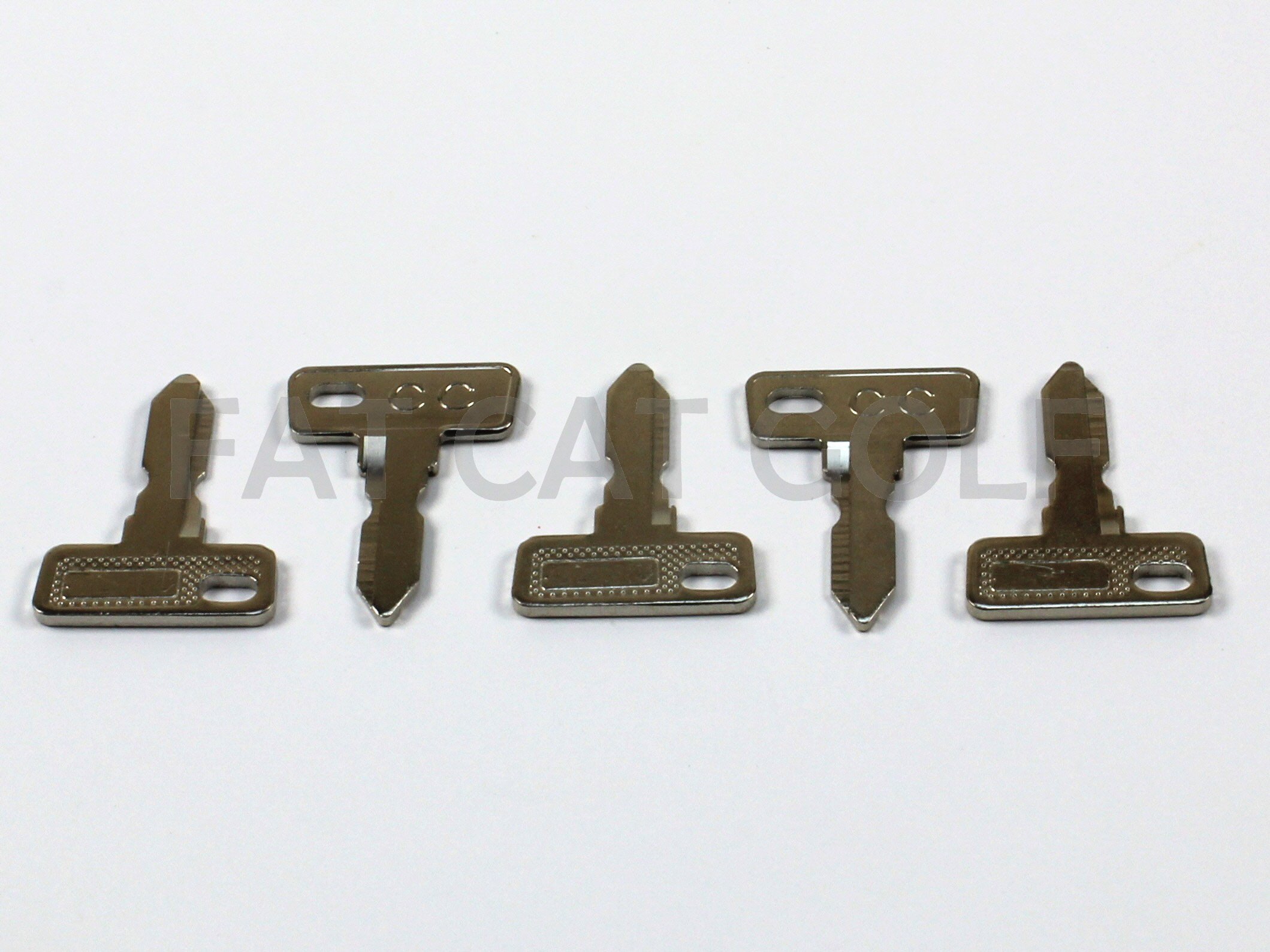 Club CAR Key for All Stock Club CAR Golf CARTS (Set of 5)