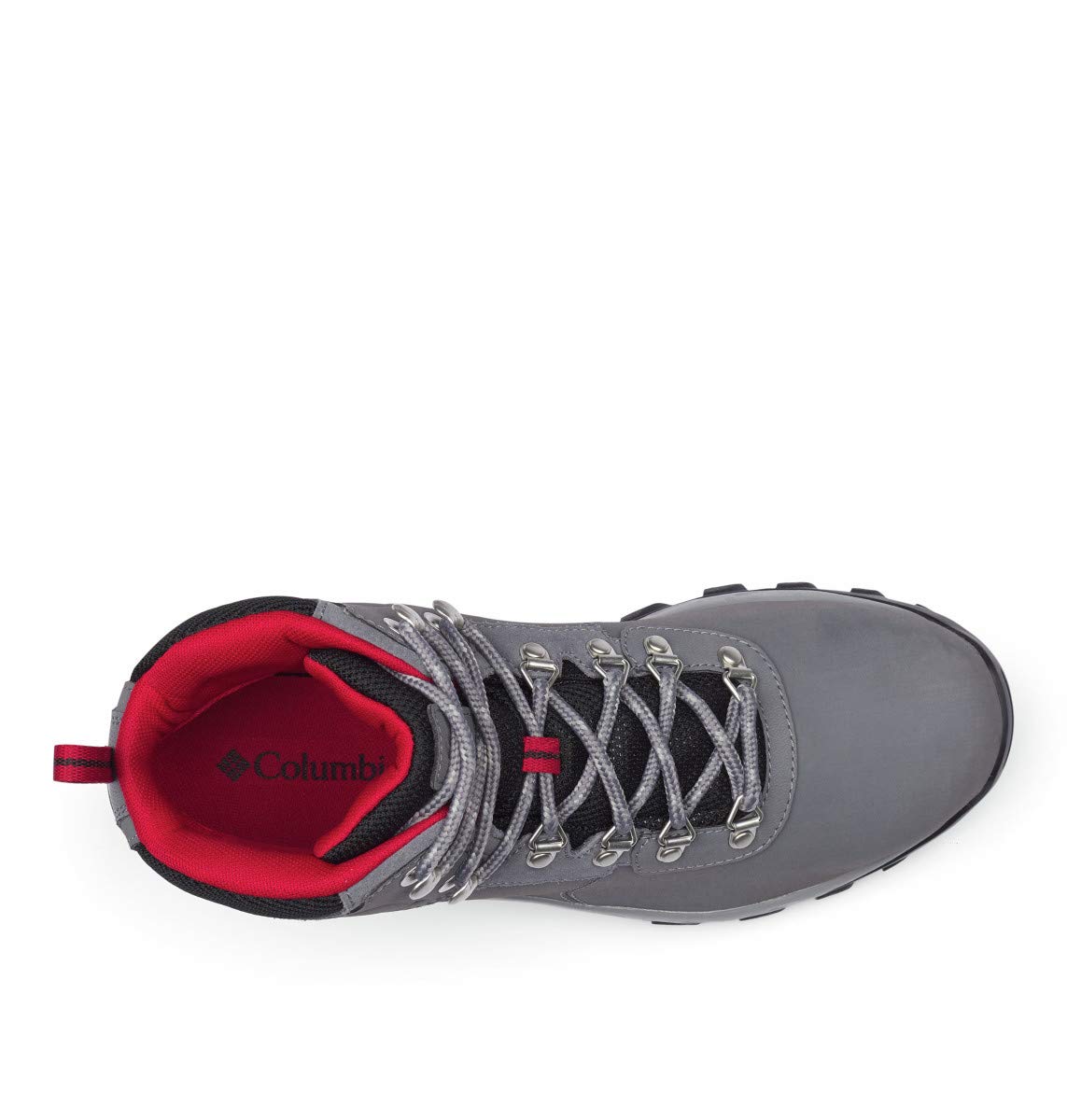 Columbia mens Newton Ridge Plus Ii Waterproof hiking boots, Ti Grey Steel/Rocket, 9 US