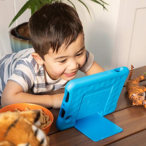 Fire 7 Kids tablet, 7" Display, ages 3-7, 16 GB, (2019 release), Blue Kid-Proof Case