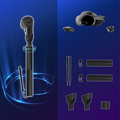 Ferbao Lightsaber Handle Extension Grips VR Game Controllers Handle for Meta Quest Pro