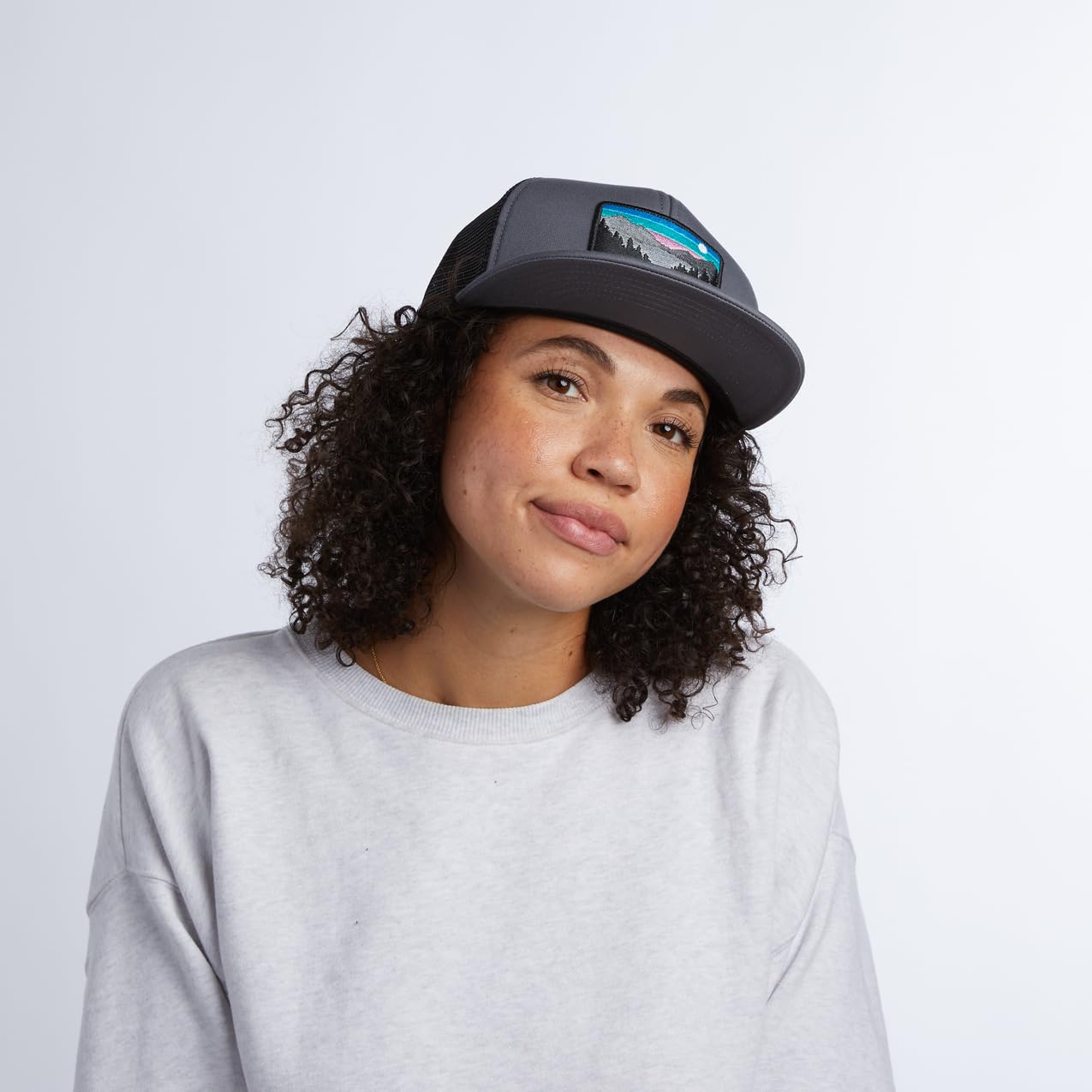 Coal The Hauler Trucker Hat, Adjustable Snapback Hat, Charcoal