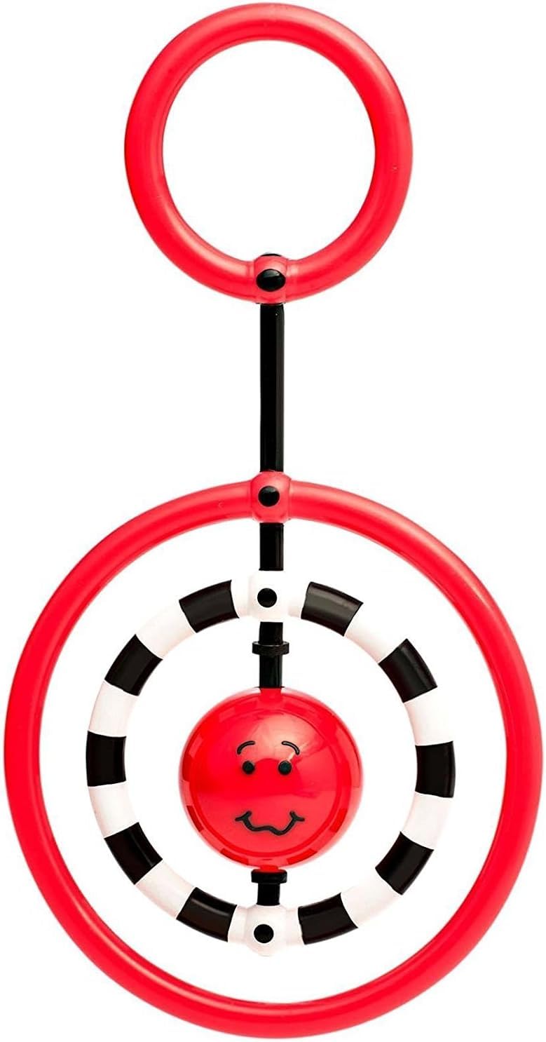 SmartNoggin NogginRings Reaching & Grasping Play Toy - Encourages Baby’s Developmental Milestones Through Play - Sensory Toy for Babies, Ages 0-12 Months