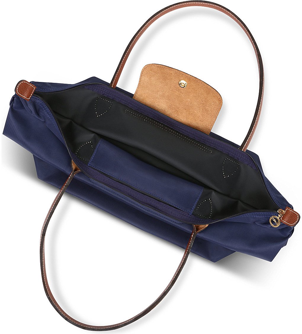 Longchamp Le Pliage Large Folding Tote (Navy)