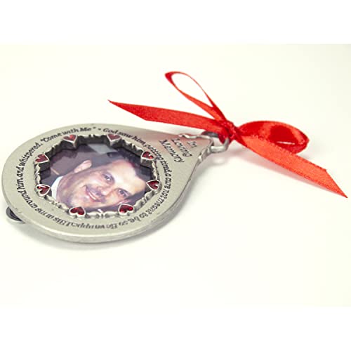 Cathedral Art (Abbey & CA Gift Frame, Loving Memory Man Teardrop Ornament, Pewter