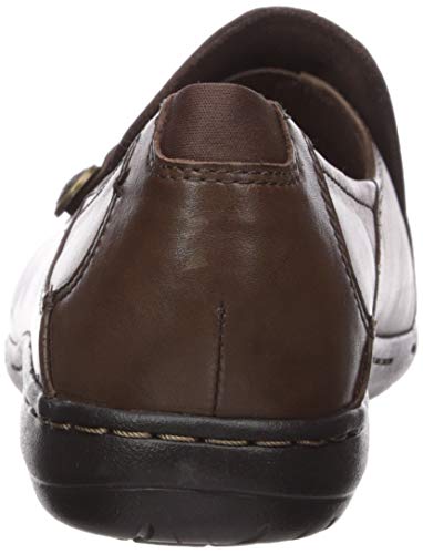 Cobb Hill Women's Paulette Flat, Bark, 10 W US