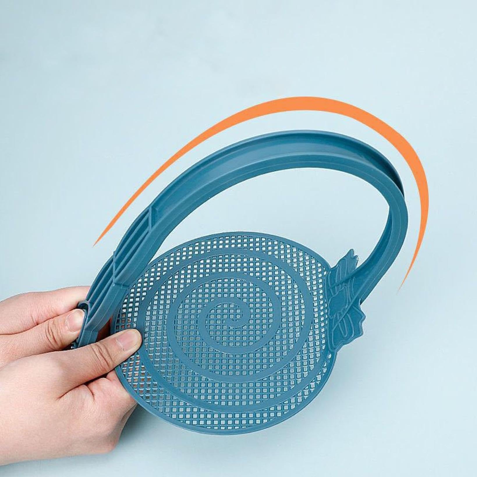Generic πππ¦ Swatter,Swatter for Indoors,Summer Mesh Long-Handled Manual Swatter for Adult Thickened Candy-Shaped Plastic Swatter (C)