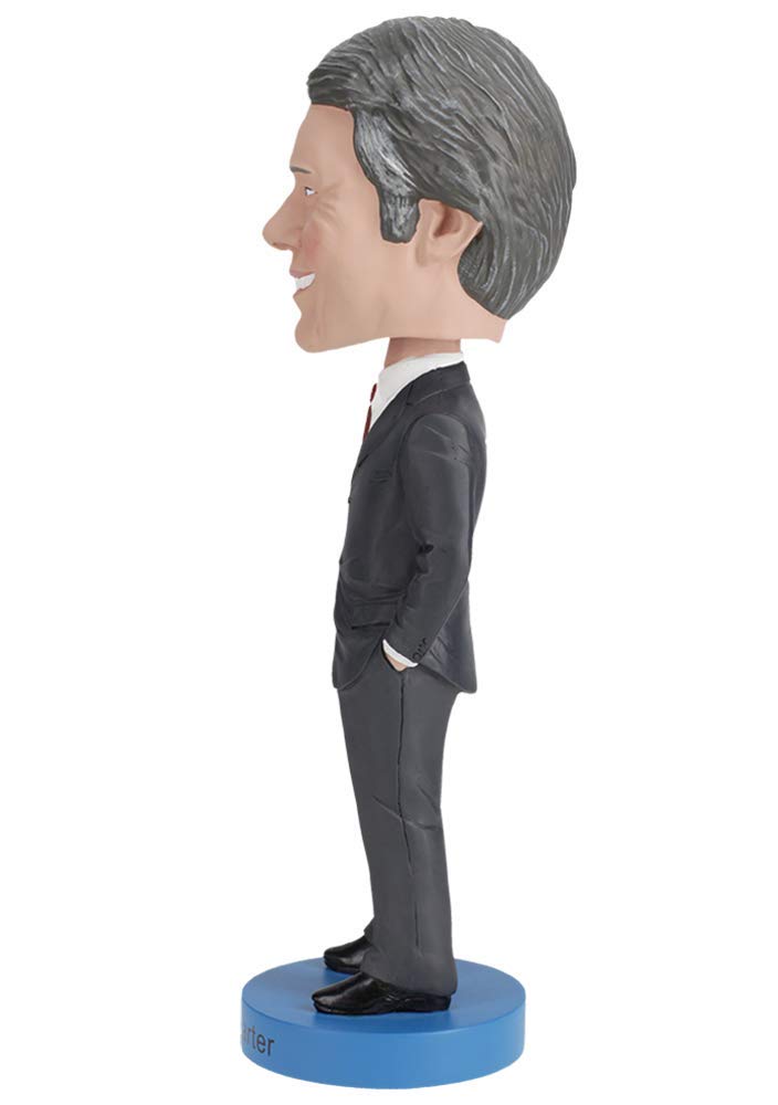 Royal Bobbles Jimmy Carter Bobblehead, Premium Polyresin Lifelike Figure, Unique Serial Number, Exquisite Detail