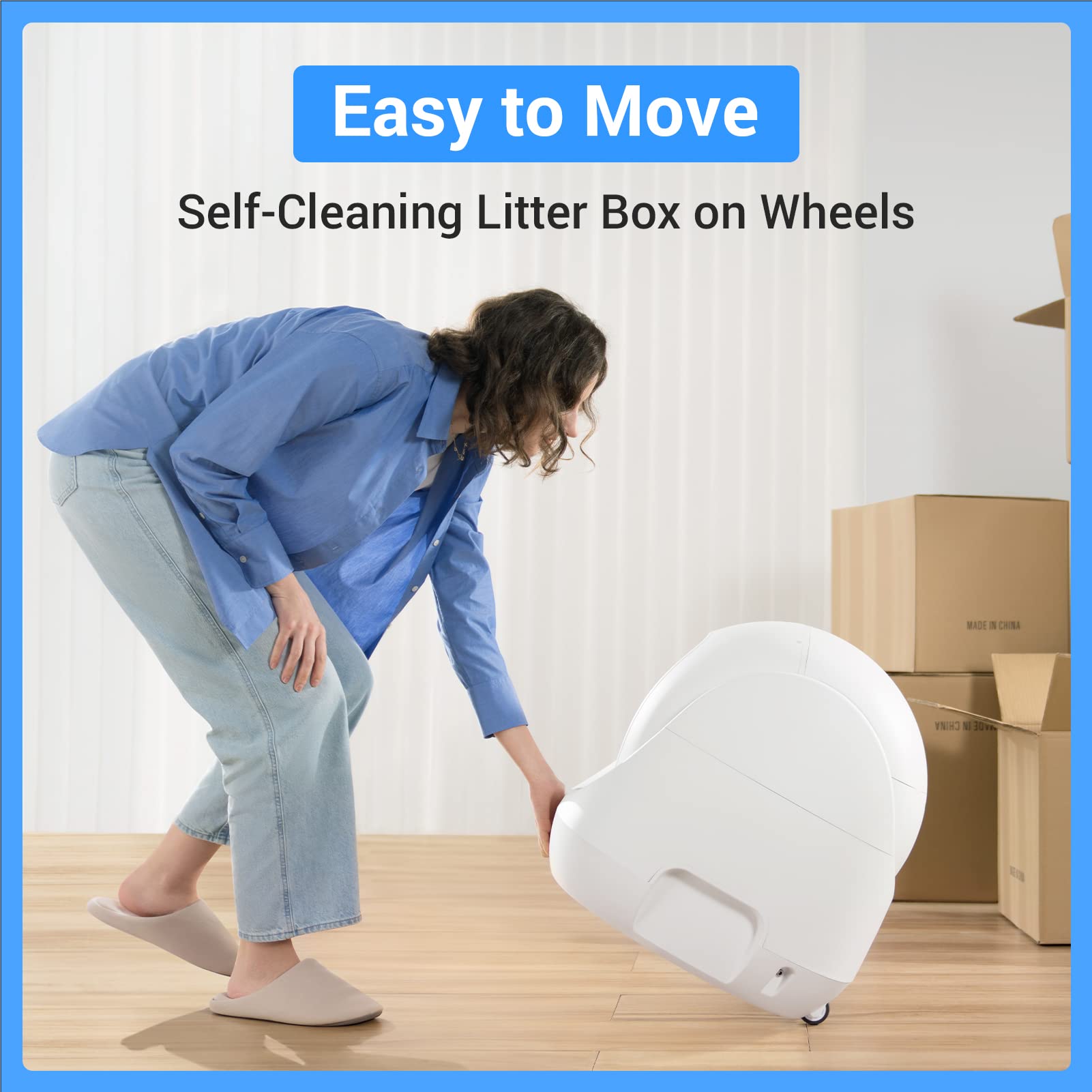 CATLINK Automatic Self-Cleaning Cat Litter Box for Multiple Cats with APP, Odor Control, Health Monitoring, Extra Large, Smart Cat Litter Box (SE)
