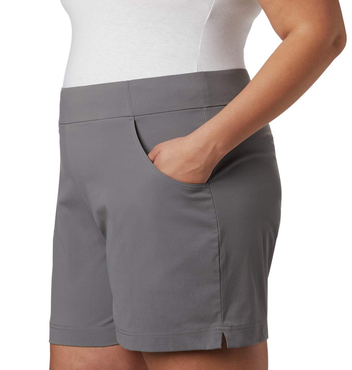 Columbia Women's Anytime Casual Short Shorts, City Grey, Medium x 7