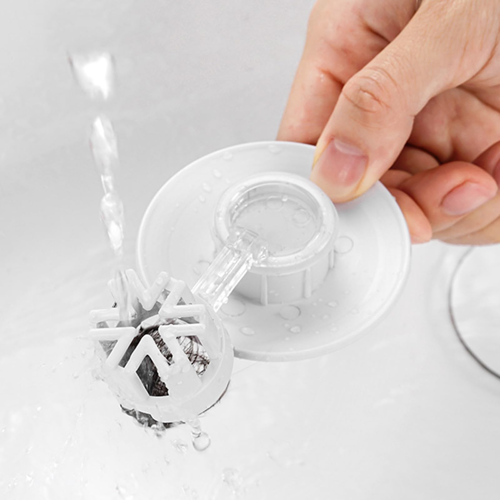 HUIFACAI Professional Shower Drain Hair Catchers Bathtub Stopper Bathroom Sink Stopper Drain Plug Suiatble for Bathroon Kitchen Bathtub Stopper