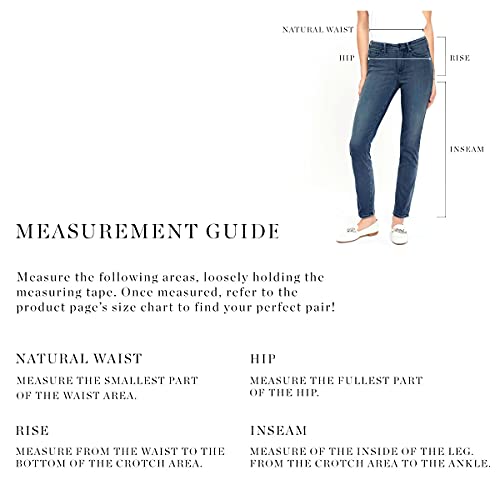 NYDJ Women's Marilyn Straight Denim Jeans, New Heyburn, 12