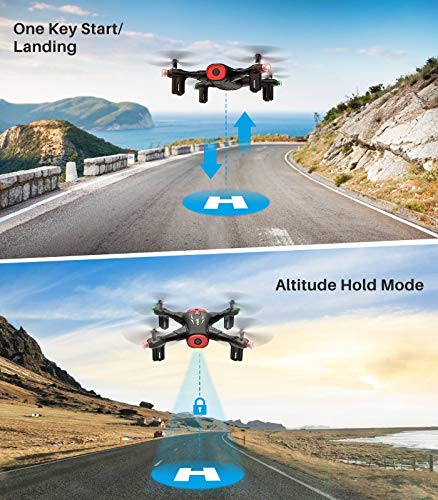 Syma X400 Mini Drone with Camera for Adults & Kids 720P Wifi FPV Quadcopter with App Control, Altitude Hold, 3D Flip, One Key Function, Headless Mode, 2 Batteries, Easy to Fly for Beginners