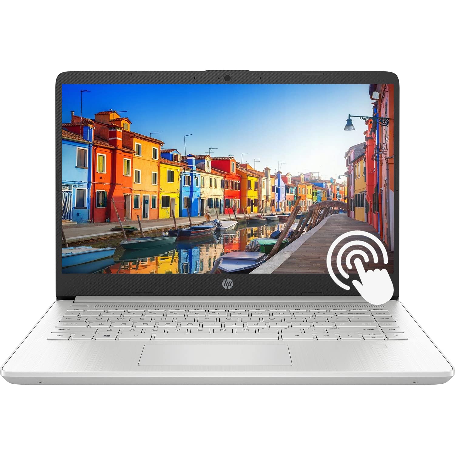 HP 14 Laptop, 14" Touchscreen Display, AMD Ryzen 3 3250U Dual-core Processor, HDMI, Online Conference Ready, Light-Weight Laptop for Home use and Student, Windows 11(16GB RAM | 1TB SSD) (Renewed)