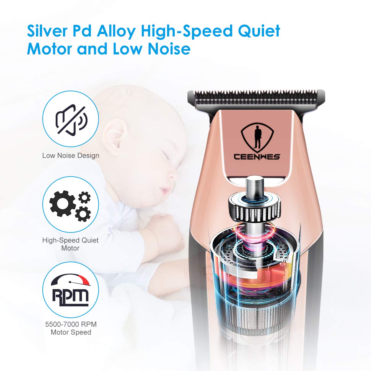 Ceenwes Electric Pro Li Outliner Hair Clippers