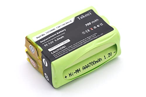 TAKOCI Replacement Battery for Tri-Tronics G3 Field G3 Pro Classic 70 G3 Field 90 G3 Flyway G3 Upland SP G3 Trashbreaker G3 Pro 100 G3 Pro 200 G3 Pro 500,fits Part Number 1272800 1281100 Rev.B