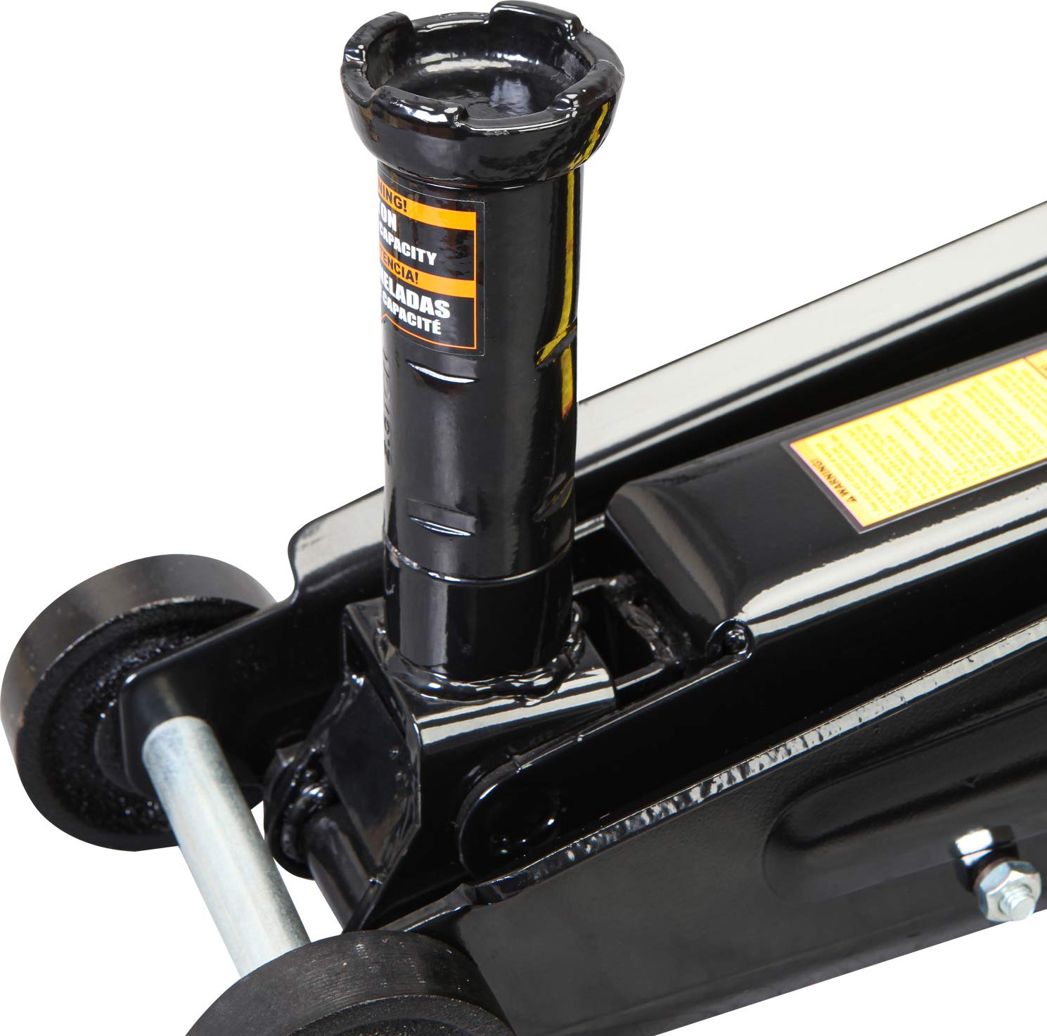 Torin T83006W Blackjack Hydraulic Trolley Service/Floor Jack (Fits: SUVs and Extended Height Trucks): 3 Ton (6,000 lb) Capacity, Black