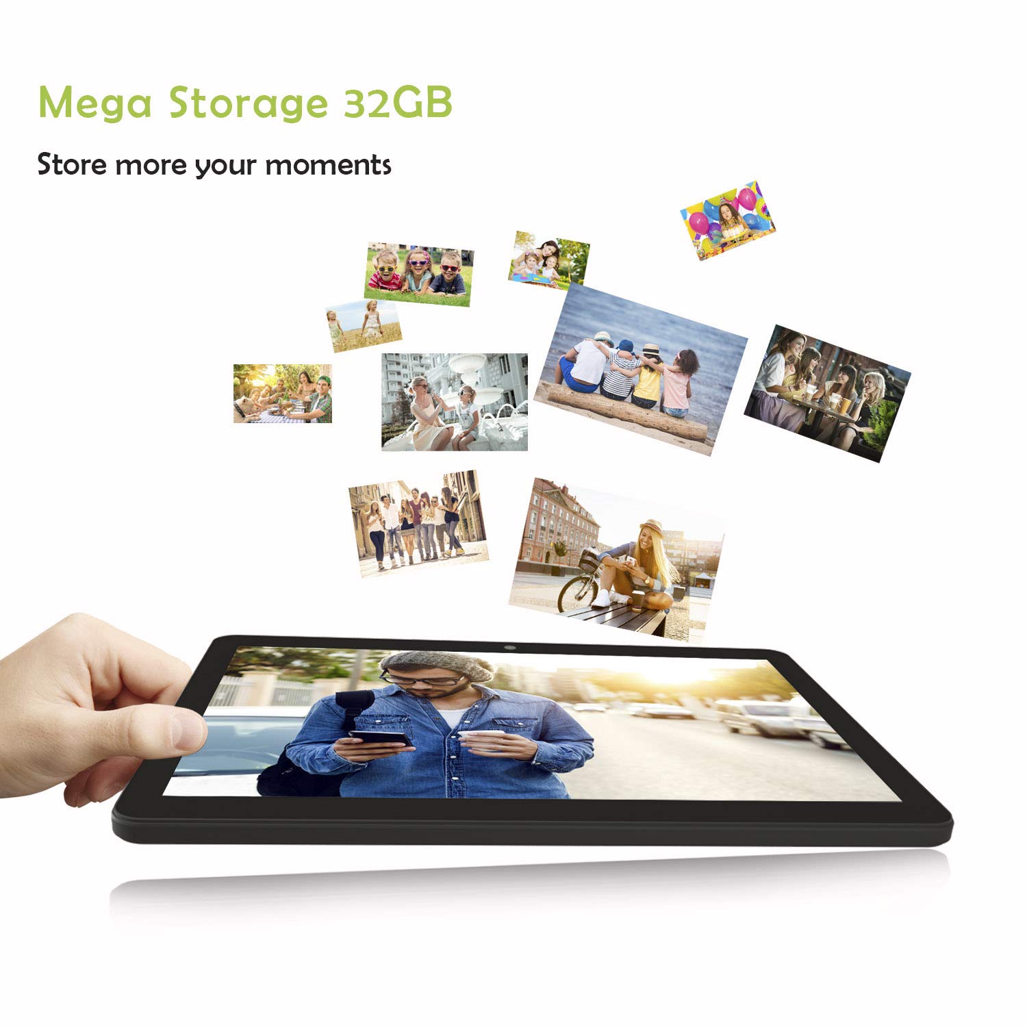 Hoozo Android Tablet 10 Inch and 7Inch WiFi Tablets with Android OS, 32GB Storage, Dual Camera, WiFi, Bluetooth, HD IPS Display -3pcs
