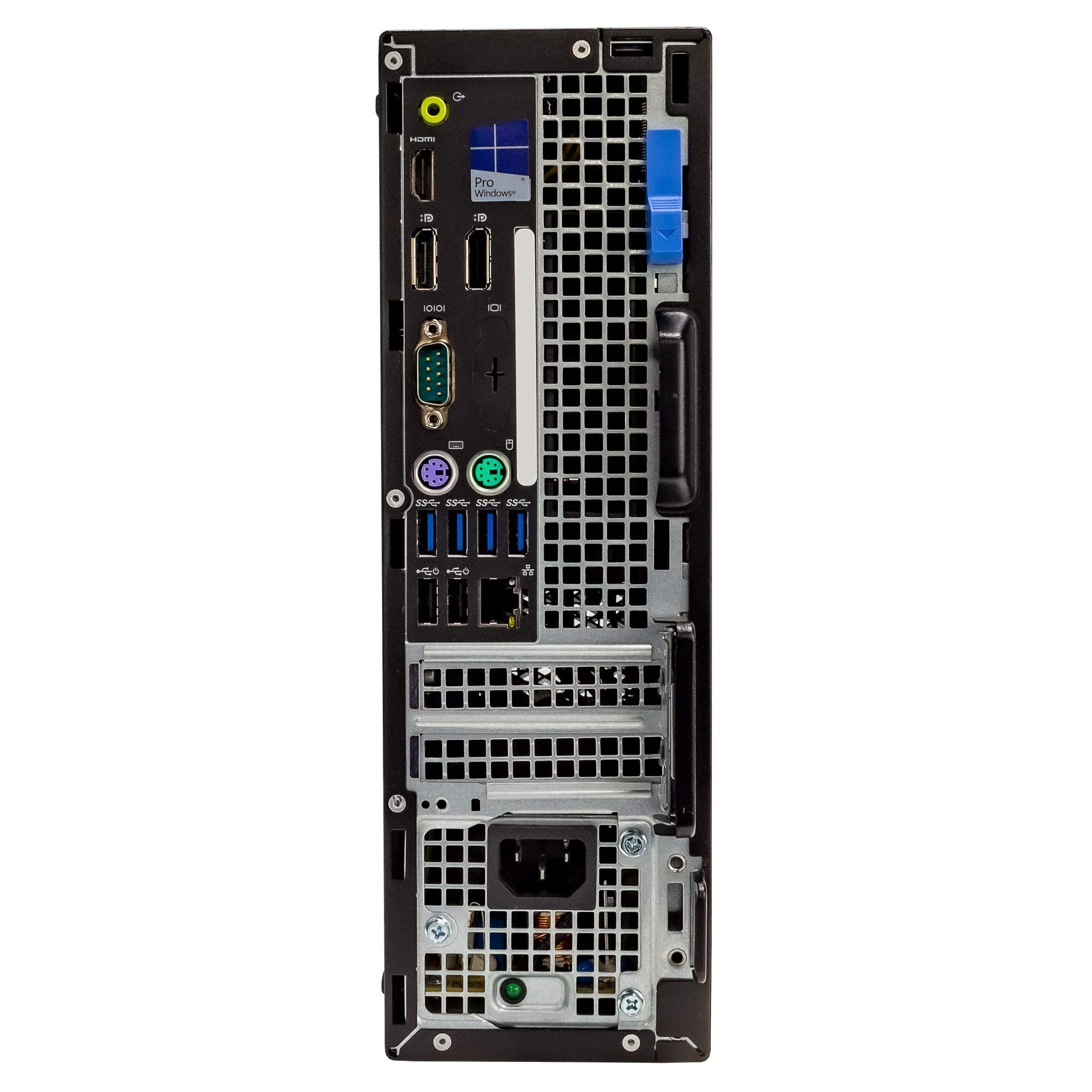 Dell 5050 Desktop Computer, Intel Core i5 Quad Core, 16GB RAM, 500GB Solid State Drive, DVD, Wi-Fi, Windows 10 Pro, Wireless Keyboard, 1080p Webcam, New 23.6-inch Monitor (Renewed)