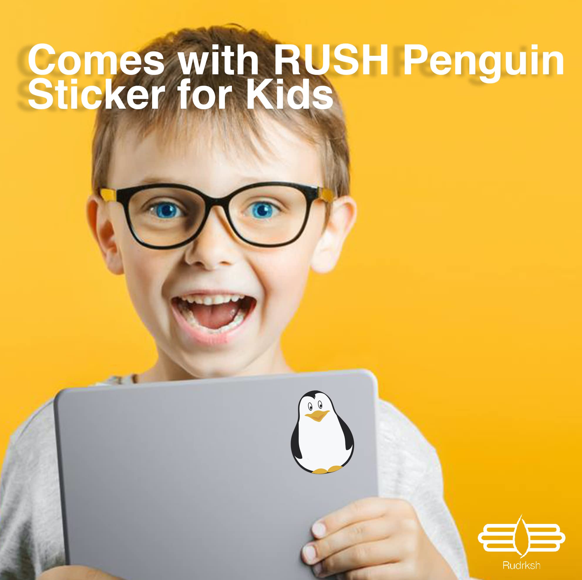 Rudrksh U Shaped Toothbrush (Penguin Shape Toothbrush with 2 Heads)