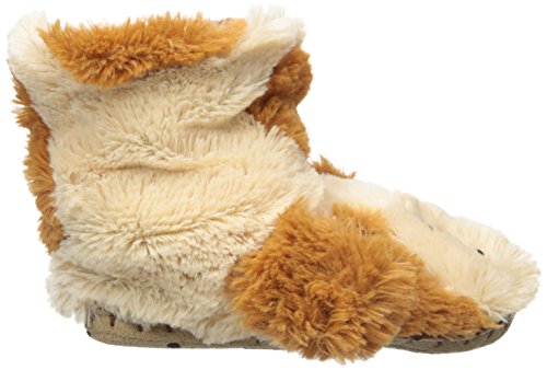 Little Blue House by Hatley unisex child Hi-top Slouch Animal Slipper Sock, Puppy, Small 5 - 7 US