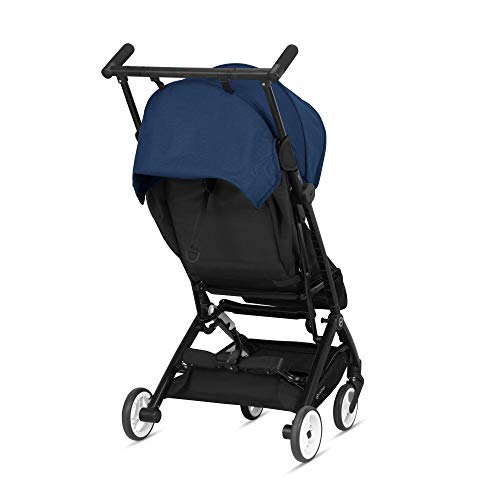 CYBEX Libelle Stroller, Ultra-Lightweight Stroller, Small Fold Stroller, Hand Luggage Compliant, Compact Fits CYBEX Car Seats (Sold Separately), Infants 6 Months+, Navy Blue