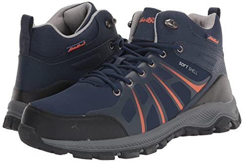 Eddie Bauer Summit Mid Ankle Hiking Boots | Water Resistant, Multi-Terrain Lugs Reinforced & Sturdy Design Rubber Traction Outsole Cradled Footbed