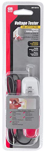 GB Gardner Bender GET-3213 3 Range Voltage Tester