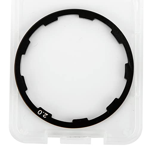 CUTULAMO Road Bike Hub Washer, High Accuracy Rustproof Bike Hub Spacers for Road Bikes