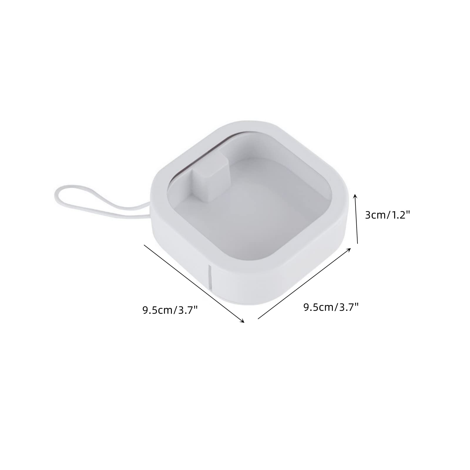 LONG XIN SERIES 2 Pcs Mini Storage box Jewelry Box Portable Easy Carry Drawer Container Travel Box Organizer Cosmetic Cotton Hair Clip Storage Box for Storage Items