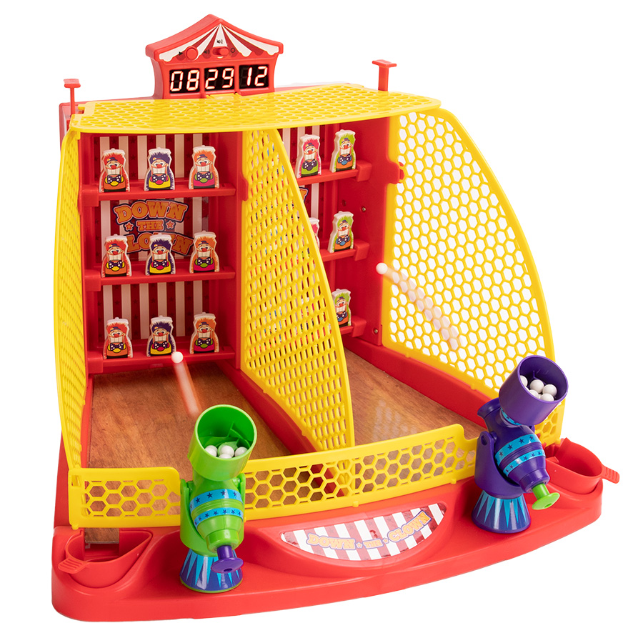 Fat Brain Toys Down The Clown - Down The Clown Arcade Game Games for Ages 6 to 11