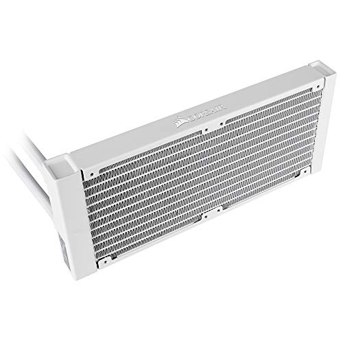 CORSAIR H100i RGB PLATINUM SE AIO Liquid CPU Cooler,240mm,Dual LL120 RGB PWM Fans, Intel 115x/2066,AMD AM4/TR4