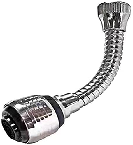 Faucet Extension Tubes,360° Water Swivel Faucet,Splash-Proof Faucet, Adjustable Tube Bathroom Extension Water Tap Kitchen Accessories