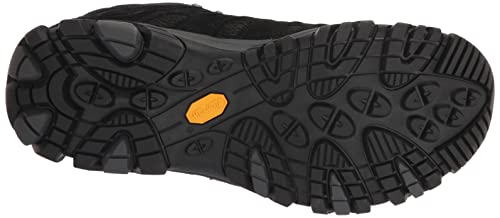Merrell Men's Moab 3 Mid Hiking Boot, Black Night, 10.5 Wide