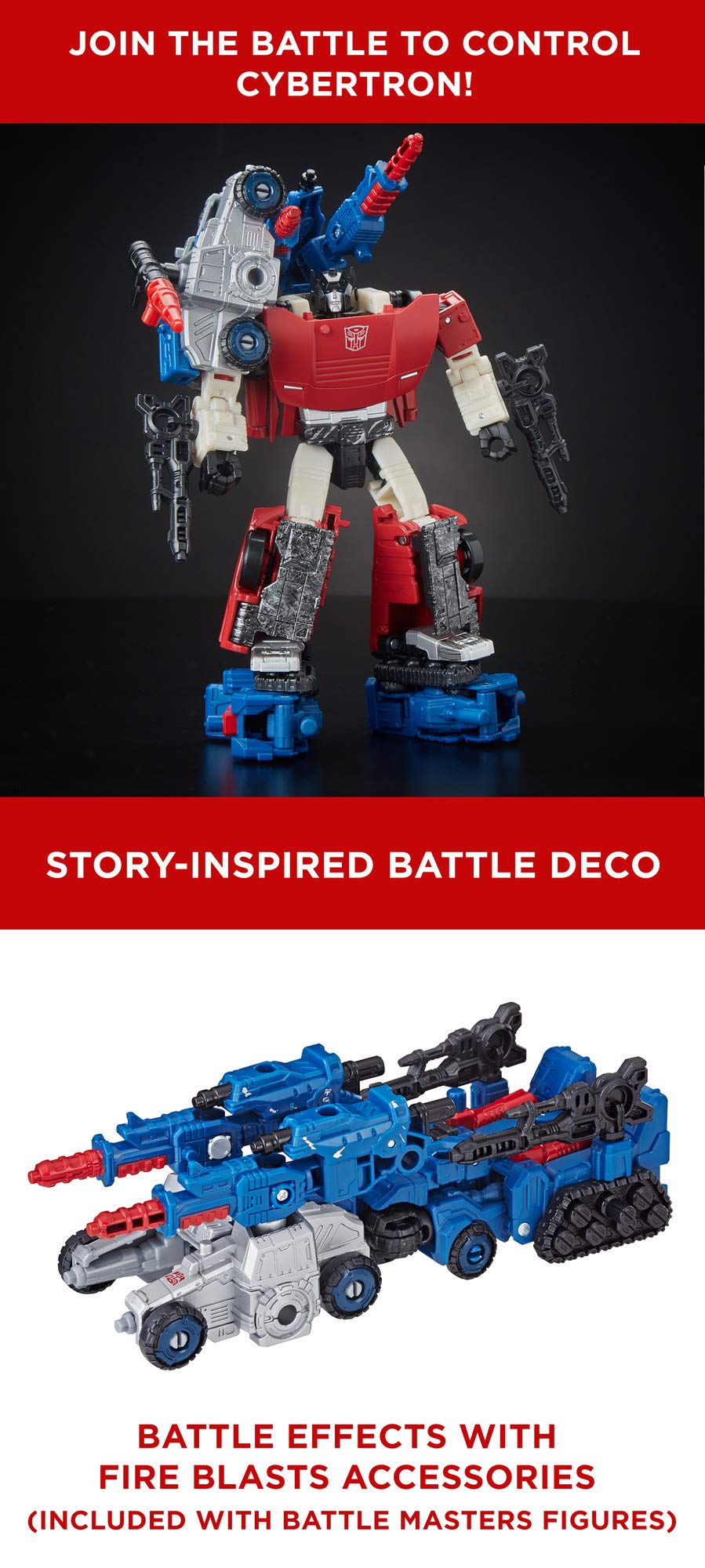 Transformers Generations War for Cybertron: Siege Deluxe Class WFC-S8 Cog Weaponizer Action Figure