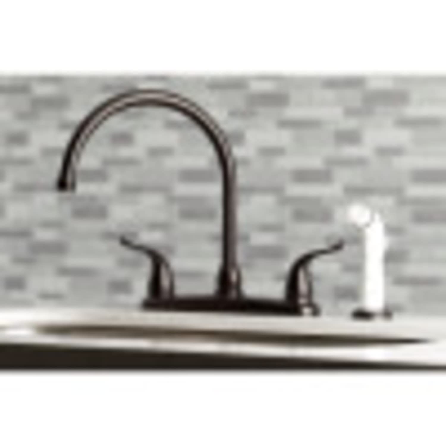 Kingston Brass KB795YL Yosemite 8" Centerset Kitchen Faucet, Oil Rubbed Bronze