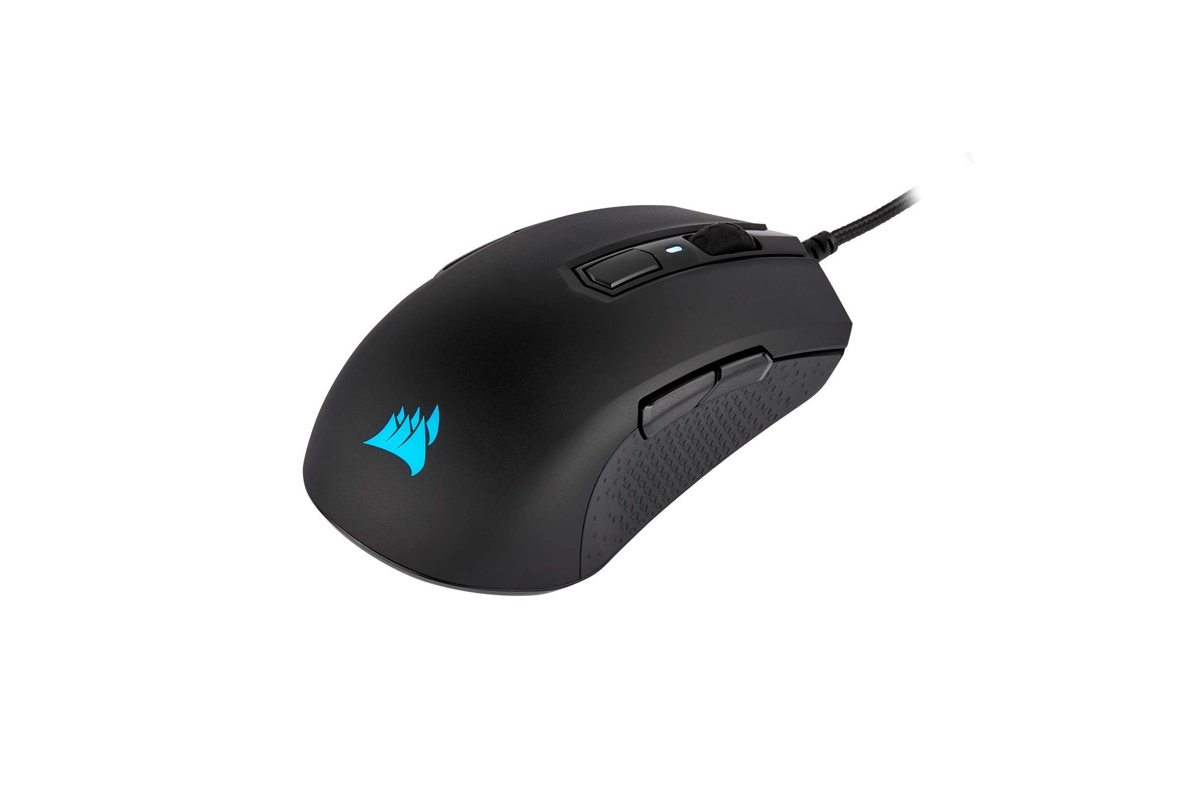 CORSAIR M55 RGB Pro Wired Ambidextrous Multi-Grip Gaming Mouse - 12,400 DPI Adjustable Sensor - 8 Programmable Buttons - Black (Renewed)