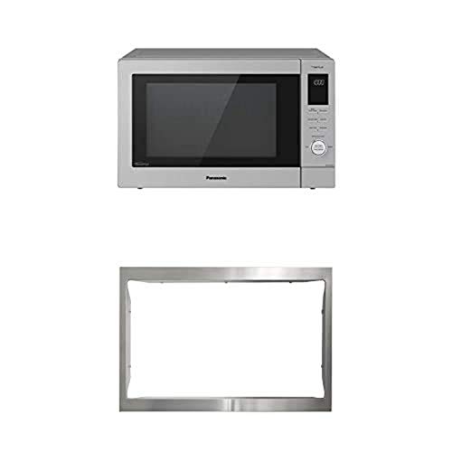 Panasonic Home Chef NN-CD87KS 4-in-1 Microwave Multi-Oven & Microwave Trim Kit NN-TK81KCS (Silver)