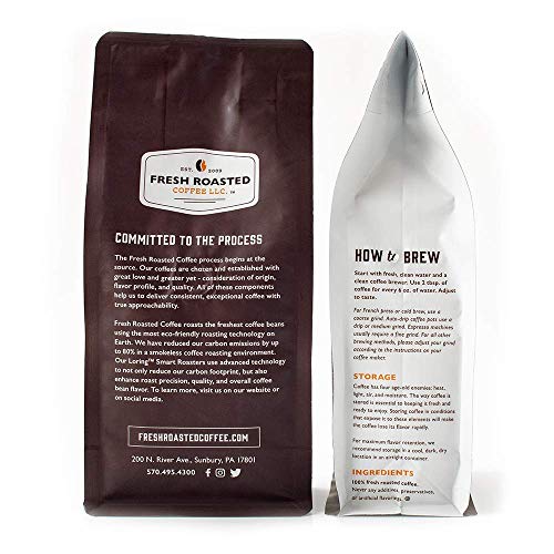 Fresh Roasted Coffee,100% Colombian Supremo, 5 lb (80 oz), Medium Roast, Kosher, Whole Bean