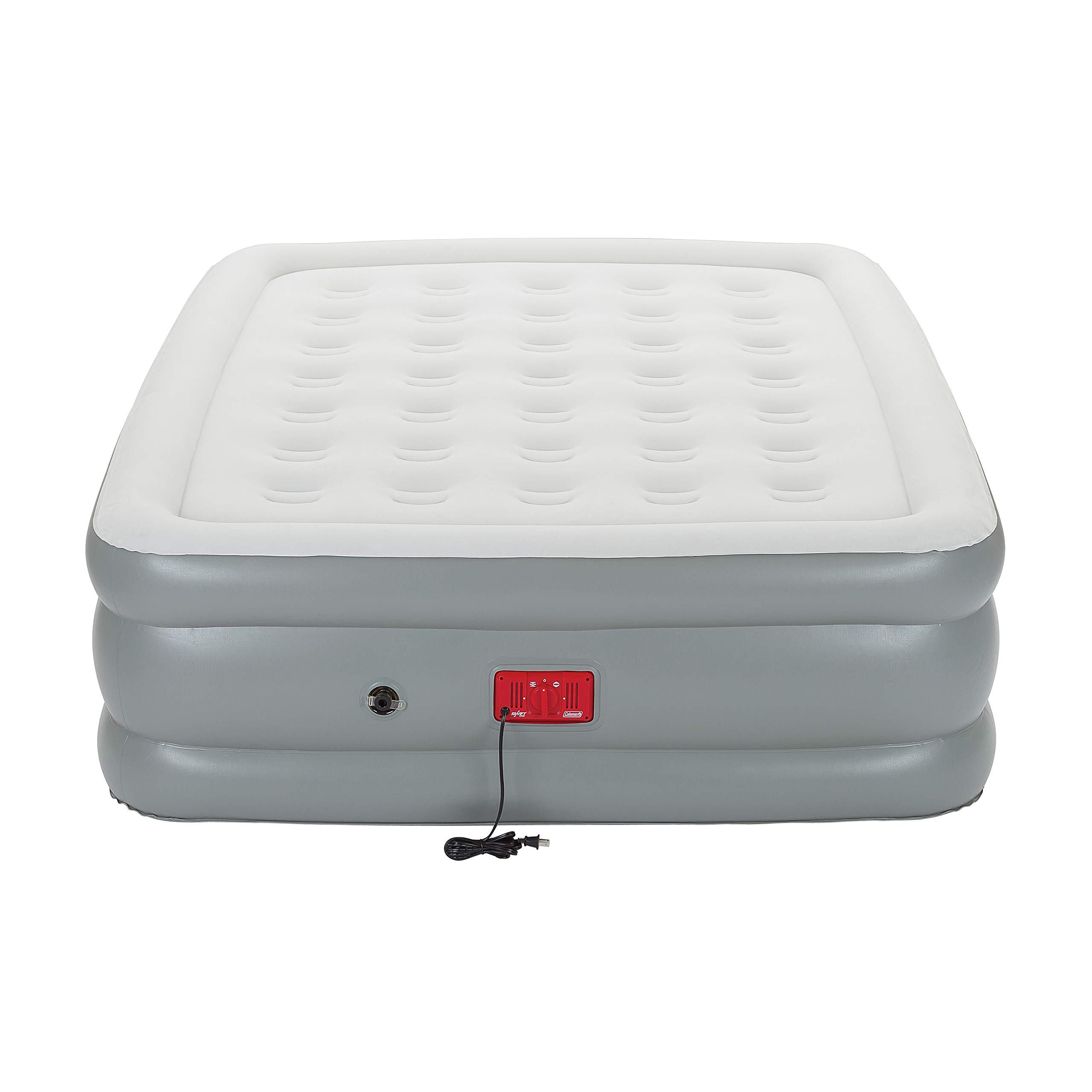 Coleman Air Mattress with Built-in Pump | SupportRest Elite Double-High Inflatable Air Bed, Queen,20"
