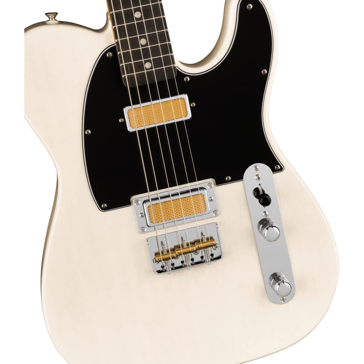 Fender Gold Foil Telecaster Electric Guitar - White Blonde