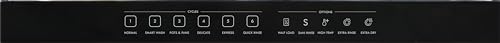 Kenmore 24" Built-In Stainless Steel Tub Dishwasher with SmartWash, Smart Dry, and MoreSpace Adjustable Rack, Energy Star Certified, Black